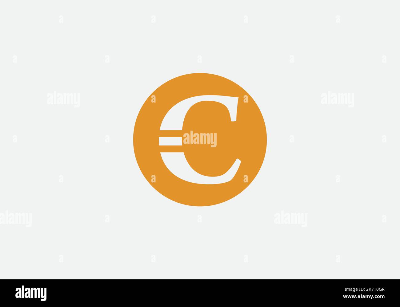 Circle favicon letter Stock Vector Images - Alamy