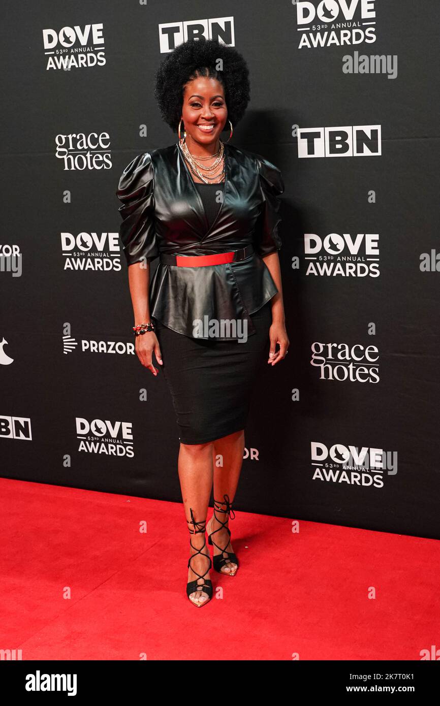 Nashville, Tennessee, USA, October 18, 2022. Red Carpet during the 53nd ...