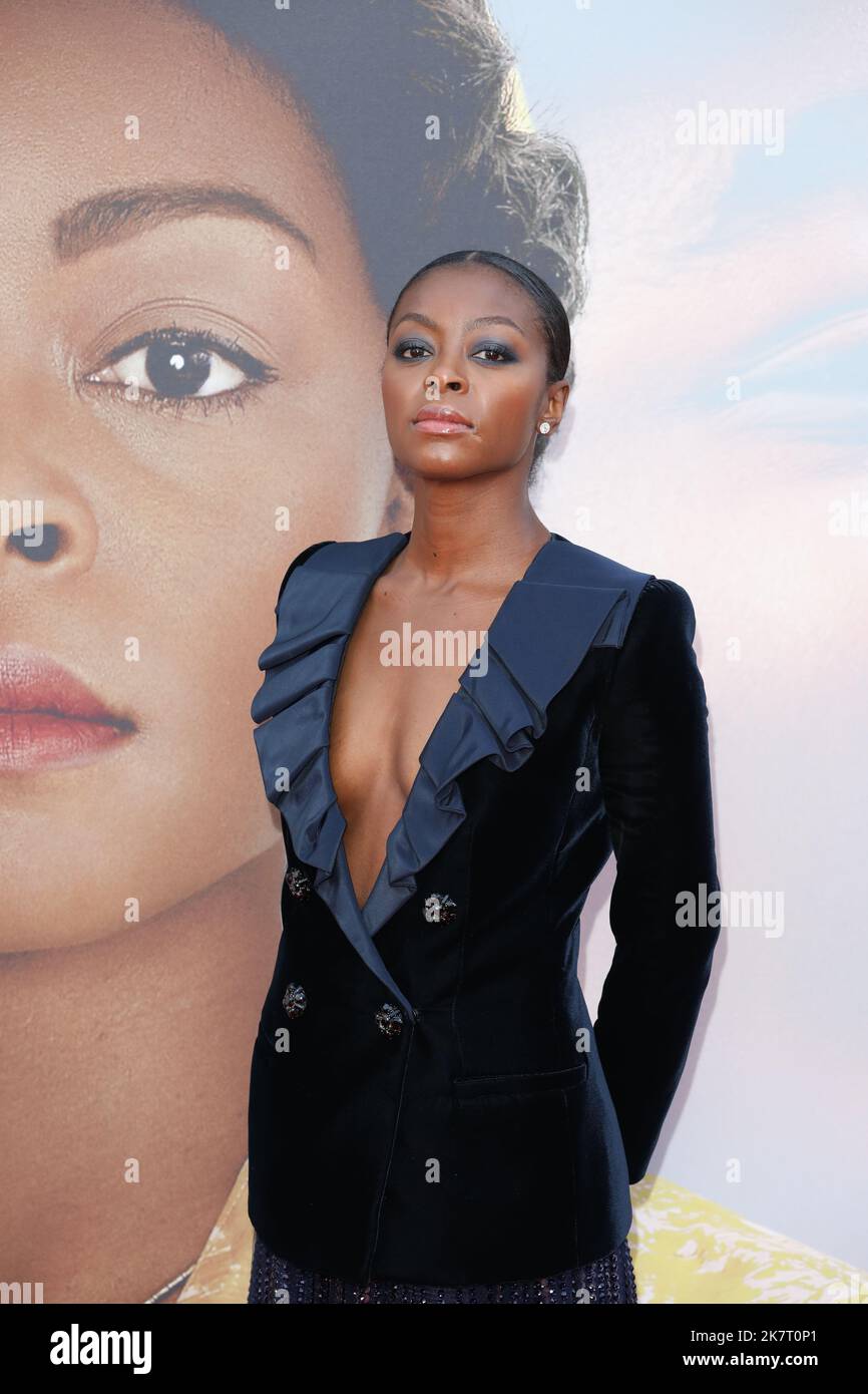 Danielle Deadwyler attends 'Till' premiere, 66th BFI London Film ...