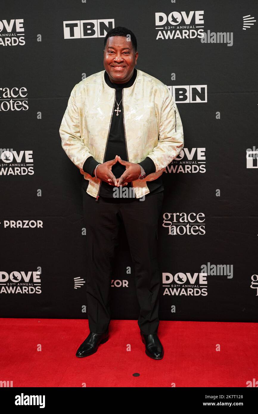 Nashville, Tennessee, USA, October 18, 2022. E. Dewey Smith on the Red ...