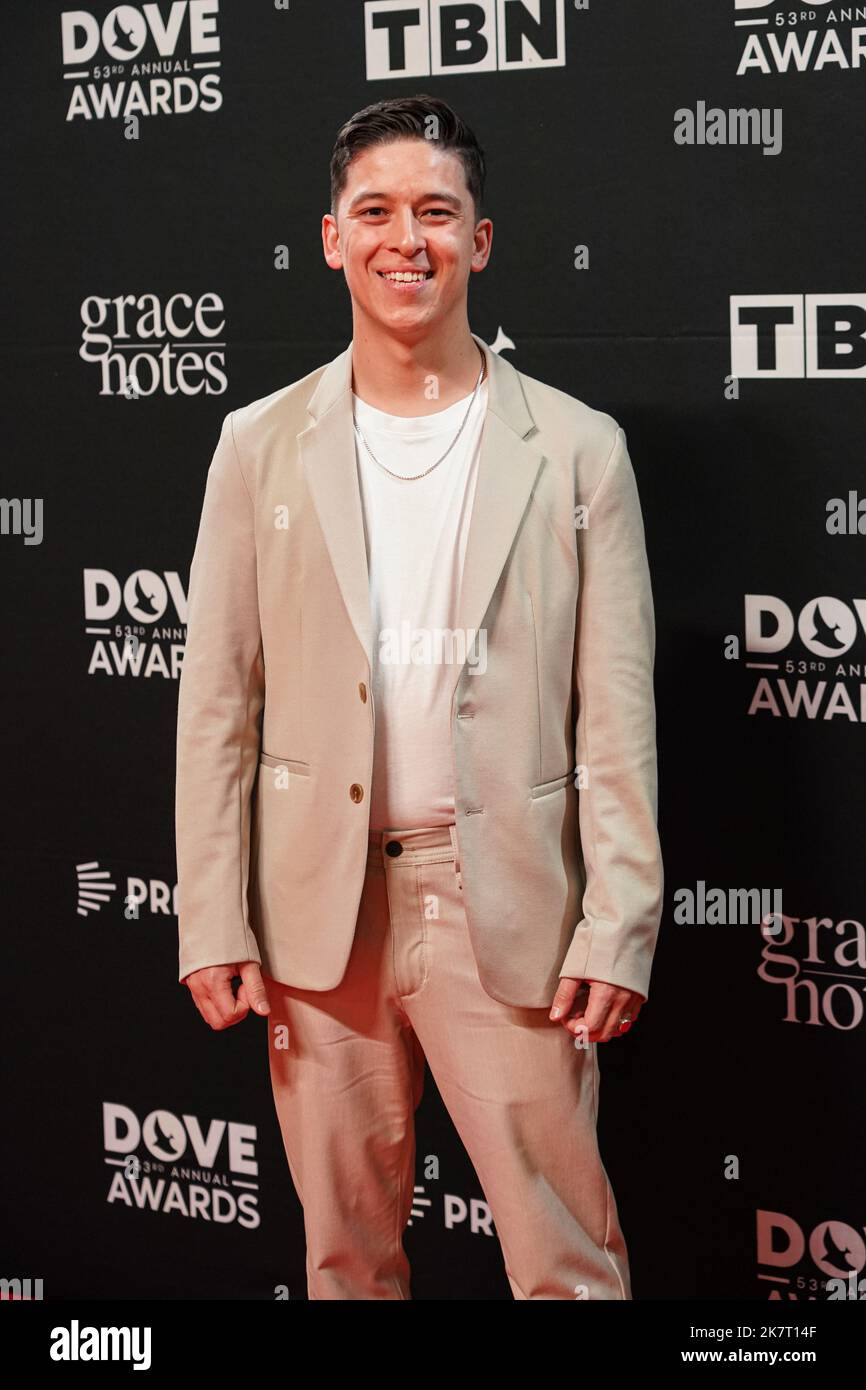 Nashville, Tennessee, USA, October 18, 2022. Mitch Wong on the Red ...