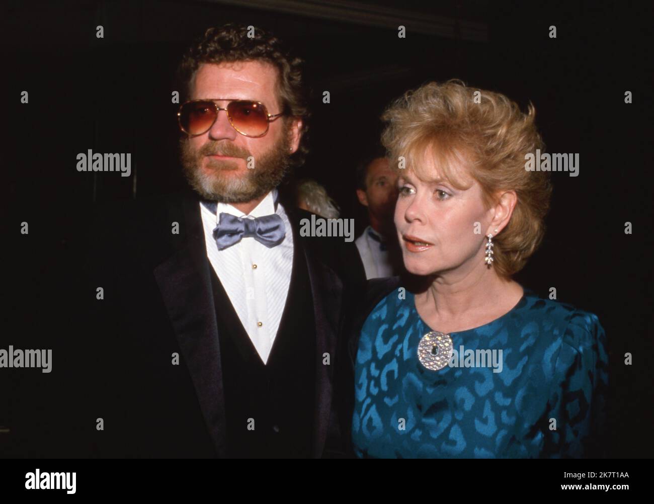 Elizabeth Montgomery and Robert Foxworth at the Aid for AIDS's Fourth ...
