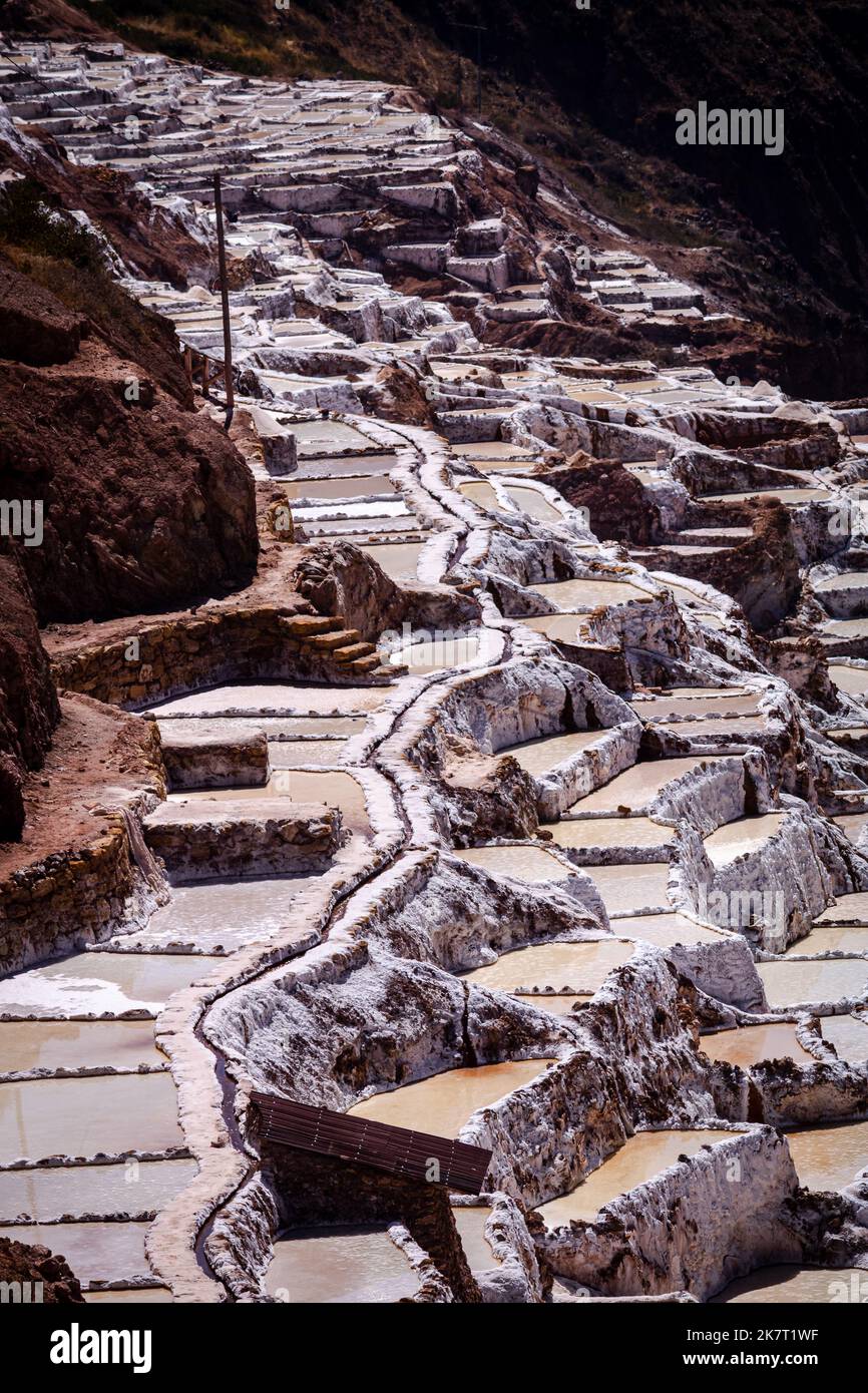 The Maras Salt Mines is an Incan treasure buried in the Sacred Valley ...
