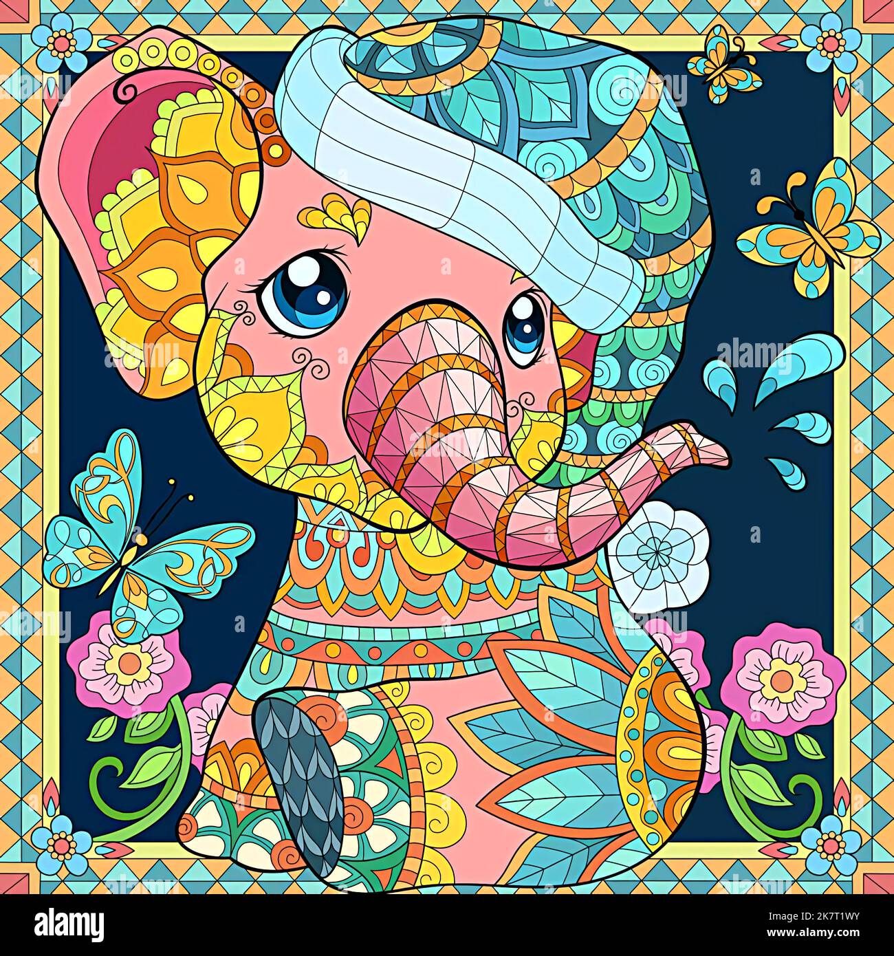 Batik print hi-res stock photography and images - Alamy