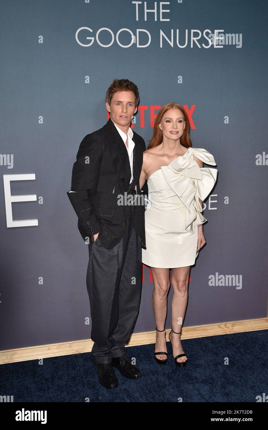 Eddie redmayne and jessica chastain hi-res stock photography and images ...