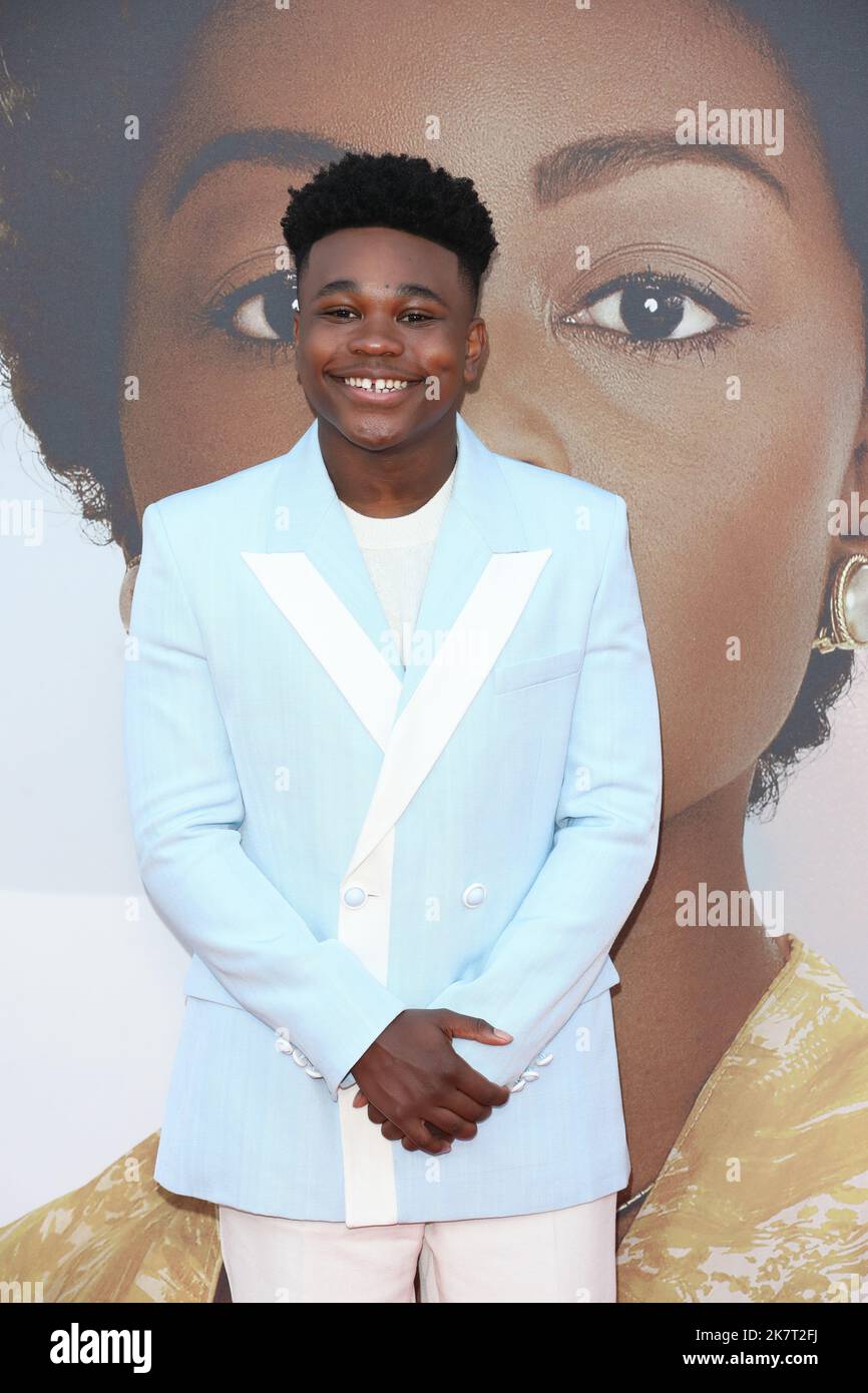 Jalyn Hall attends 'Till' premiere, 66th BFI London Film Festival, UK ...