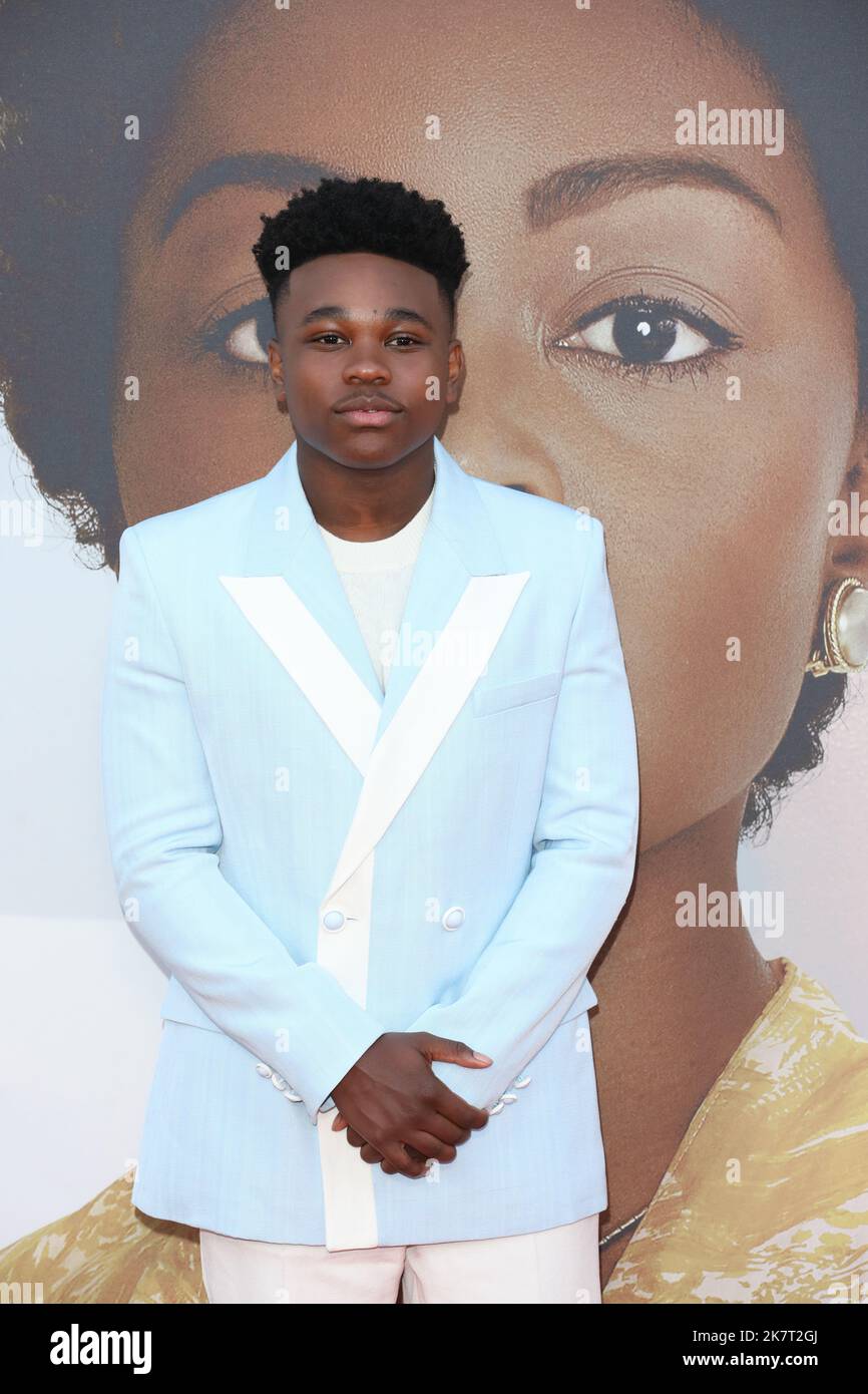 Jalyn Hall attends 'Till' premiere, 66th BFI London Film Festival, UK ...