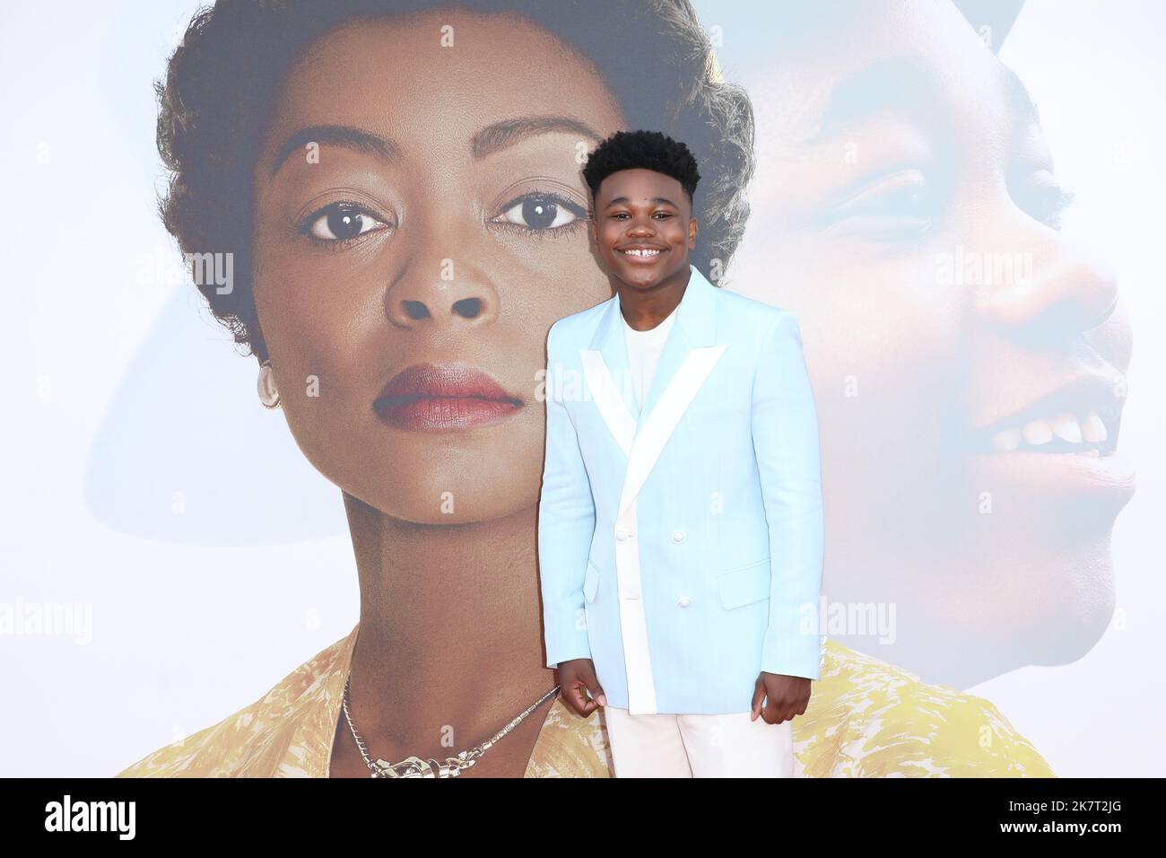 Jalyn Hall attends 'Till' premiere, 66th BFI London Film Festival, UK ...