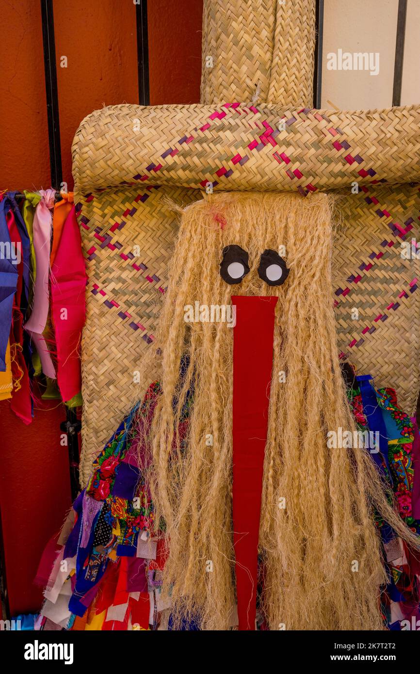 A tiliche figure (a character full of party, color, hubbub, dance and ...