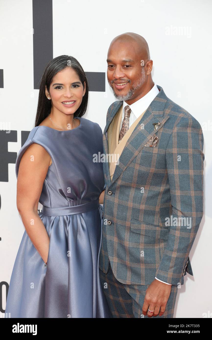 Keith Beauchamp attends 'Till' premiere, 66th BFI London Film Festival ...