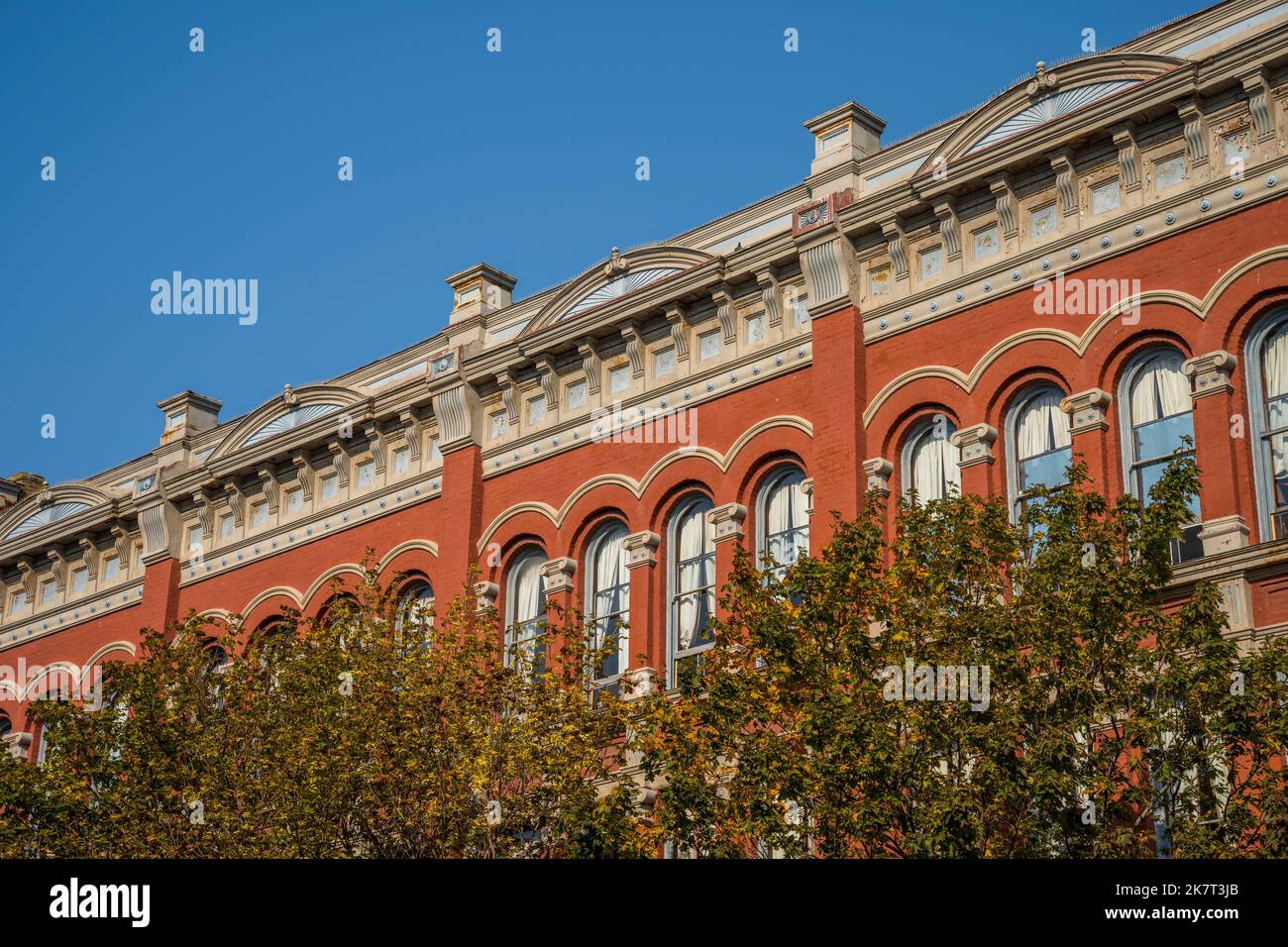 The historic N.D. Hill Building, constructed in 1889, in Port Townsend ...