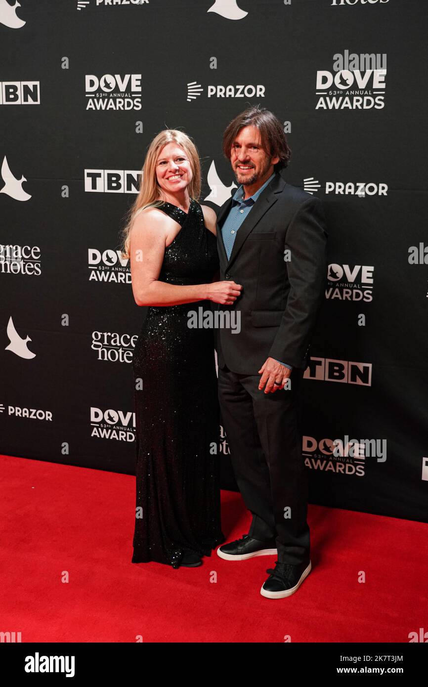 Nashville, Tennessee, USA, October 18, 2022. John Mathis Jr with his ...