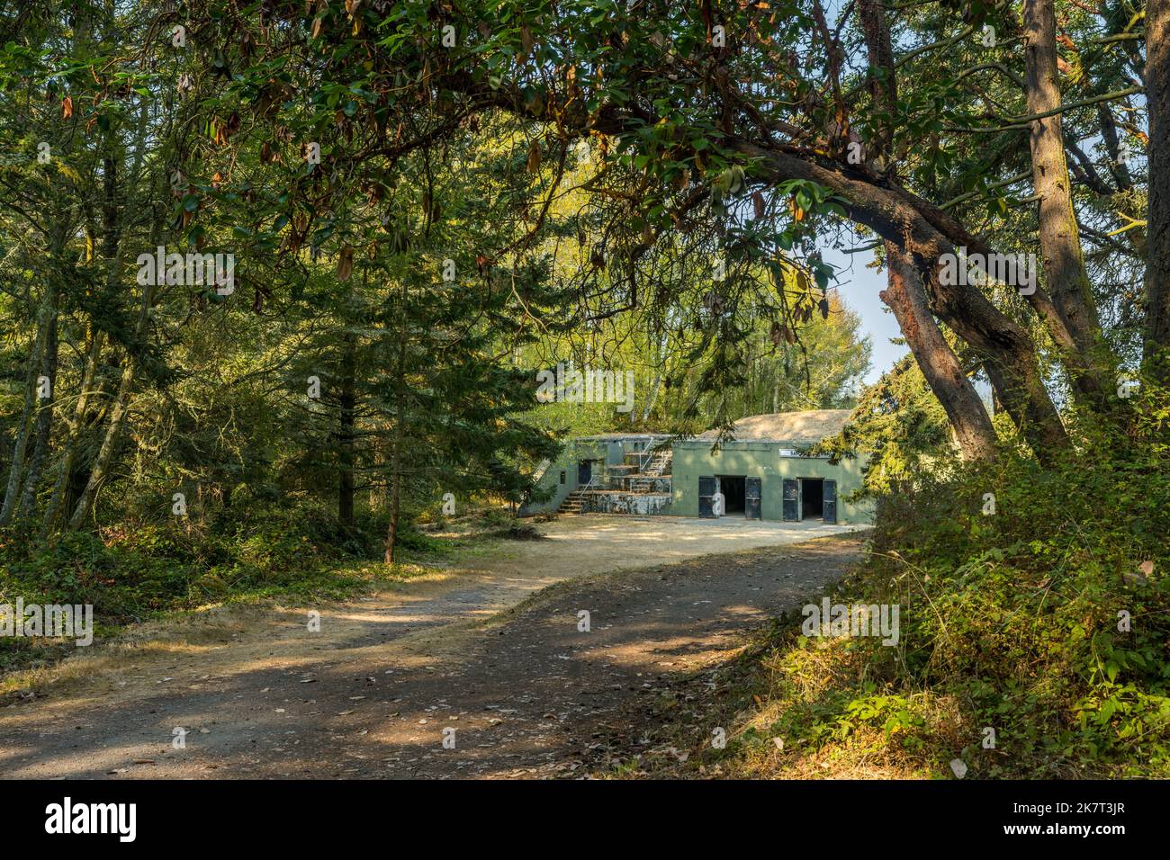 The Battery Samuel Walker at Fort Worden Historical State Park in Port ...