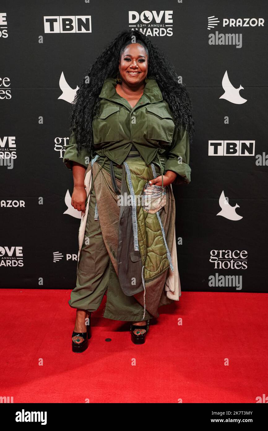 Nashville, Tennessee, USA, October 18, 2022. Naomi Raine on the Red ...