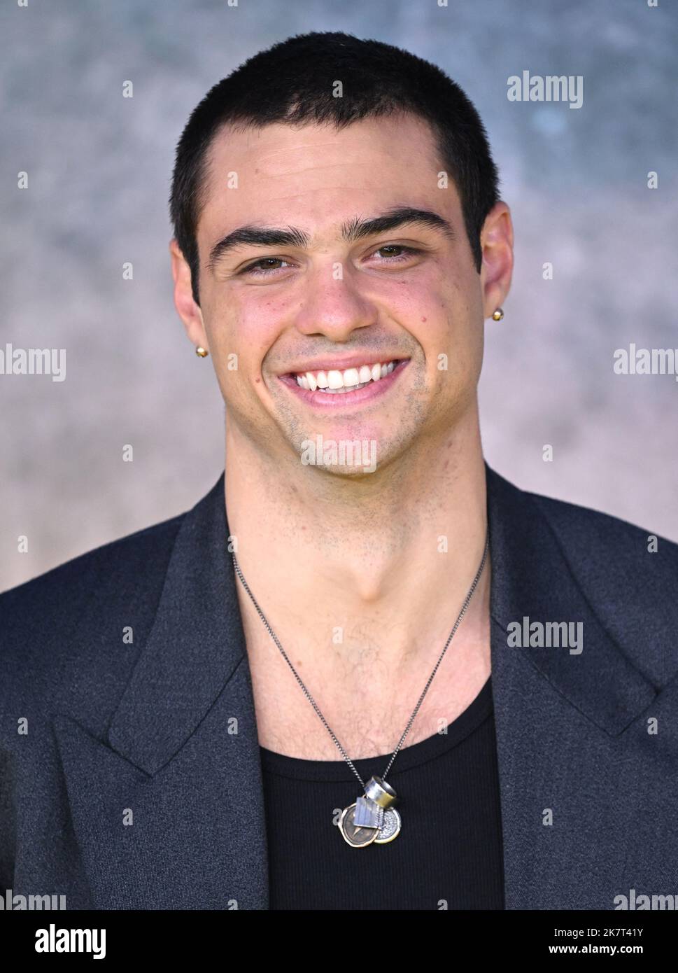Noah Centineo at the Black Adam UK Premiere, on October 18, 2022 in ...