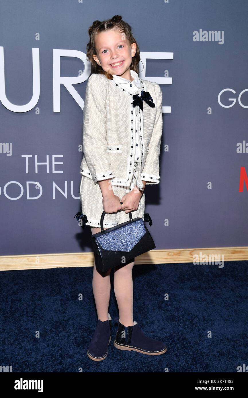 Devyn McDowell attends the special screening of The Good Nurse at The ...