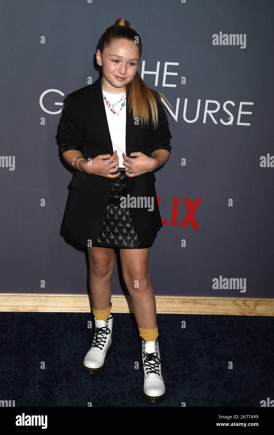 October 18, 2022, New York City, New York, USA: Actor ALIX WEST LEFLER ...