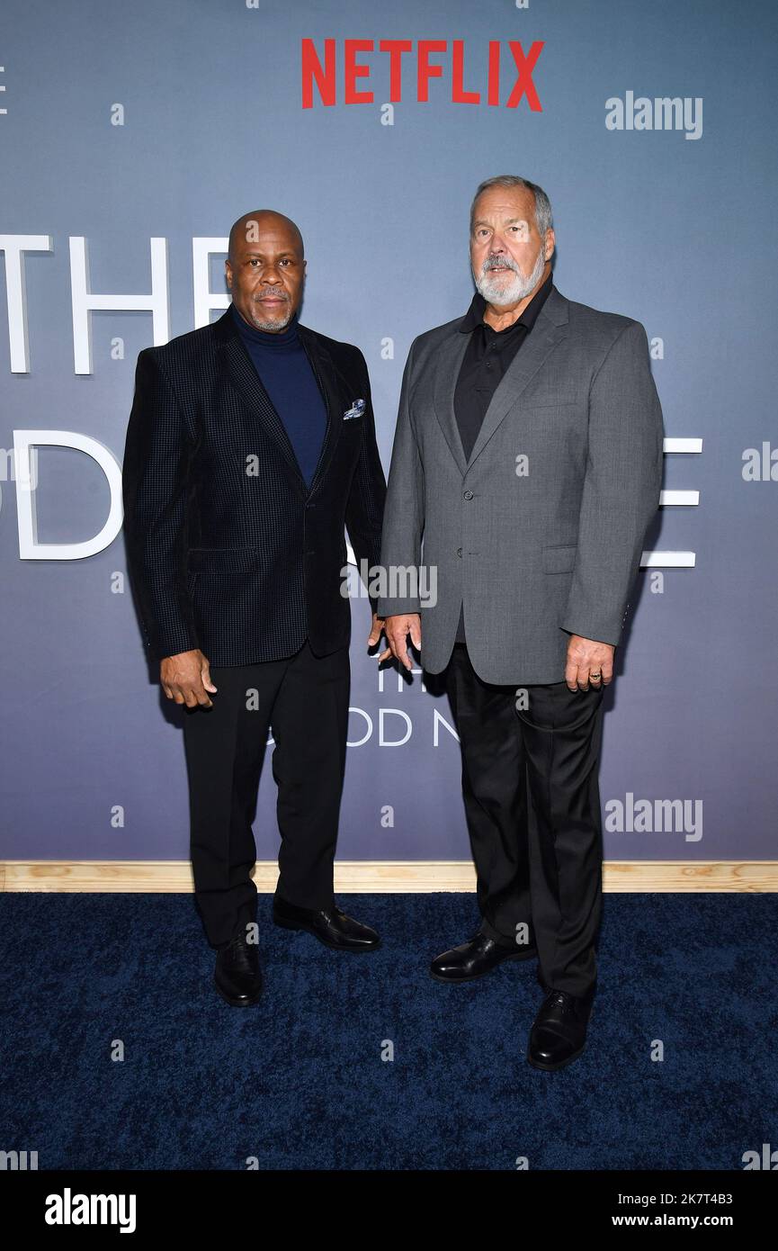 (L-R) Daniel Baldwin and Timothy Braun attend the special screening of ...