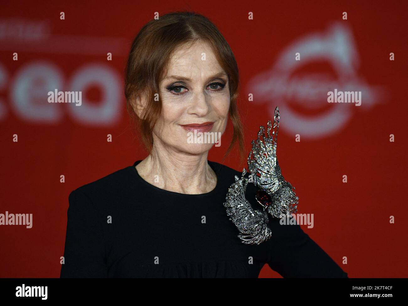 Isabelle Huppert attends the red carpet for the film ‘Caravaggio’s ...