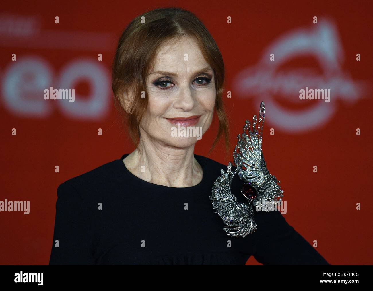 Isabelle Huppert attends the red carpet for the film ‘Caravaggio’s Shadow’ (L’Ombra Di ...