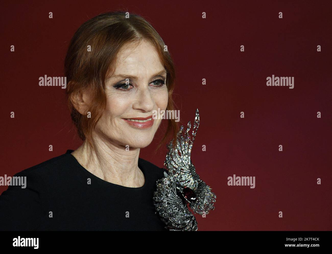 Isabelle Huppert attends the red carpet for the film ‘Caravaggio’s ...