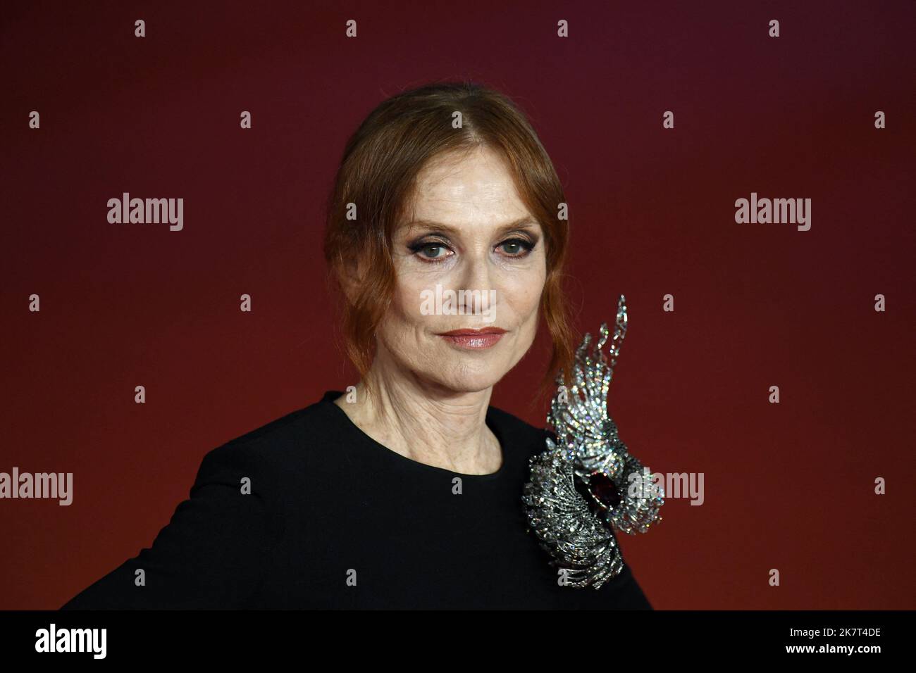 Isabelle Huppert attends the red carpet for the film ‘Caravaggio’s Shadow’ (L’Ombra Di ...