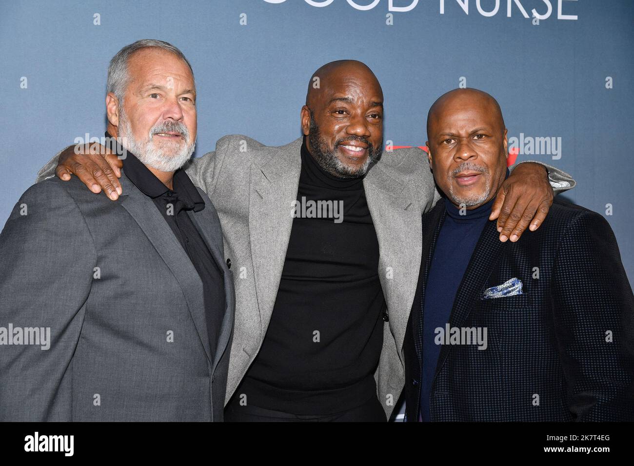 (L-R) Timothy Braun Malik Yoba and Daniel Baldwin attend the special ...
