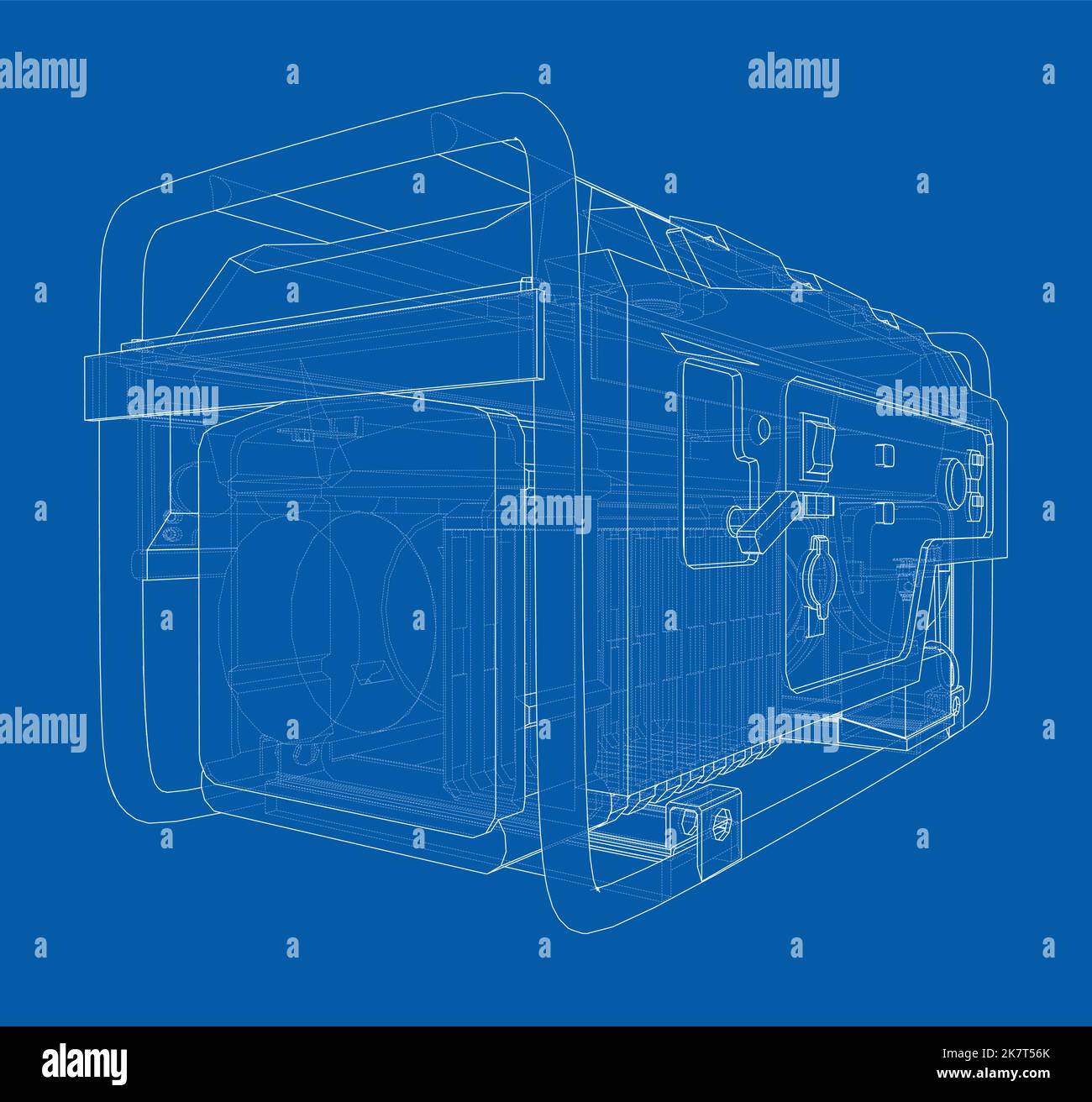 Transportable generator Stock Vector Images - Alamy