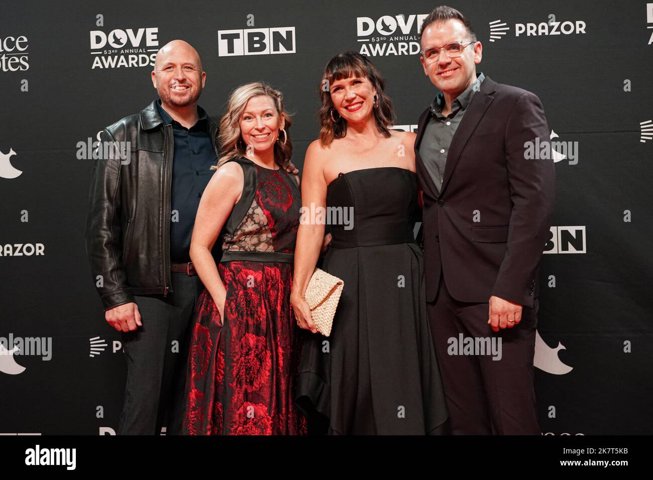 Nashville, Tennessee, USA, October 18, 2022. Daniel Semsen and spouse ...