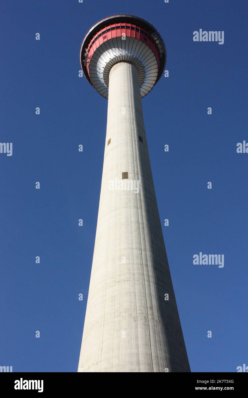 The Calgary Tower, Calgary, Alberta, Canada Stock Photo - Alamy