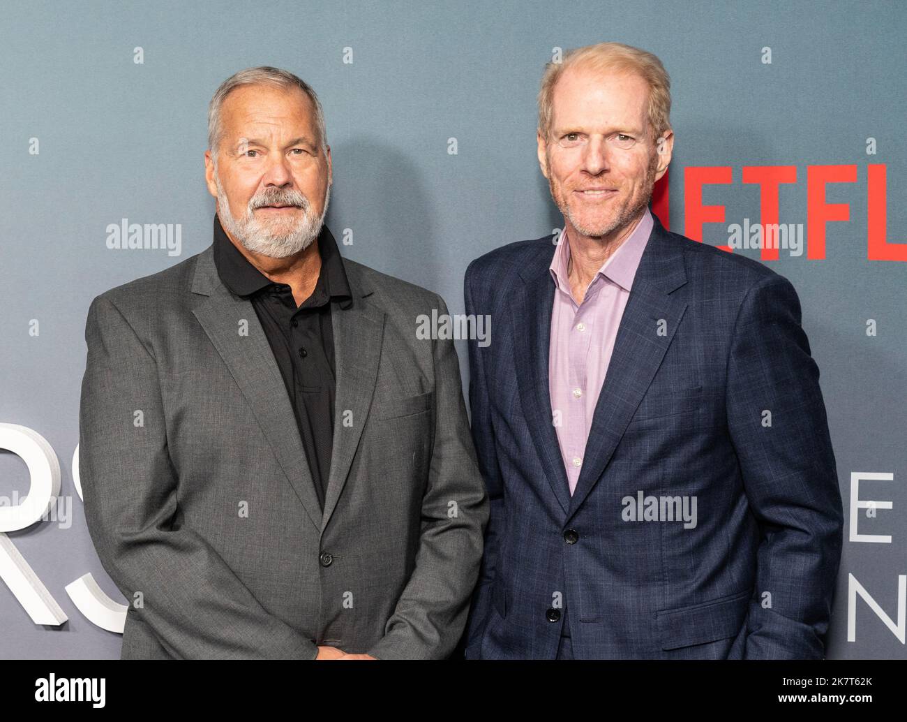 Timothy Braun and Noah Emmerich attend Netflix premiere of Good Nurse ...