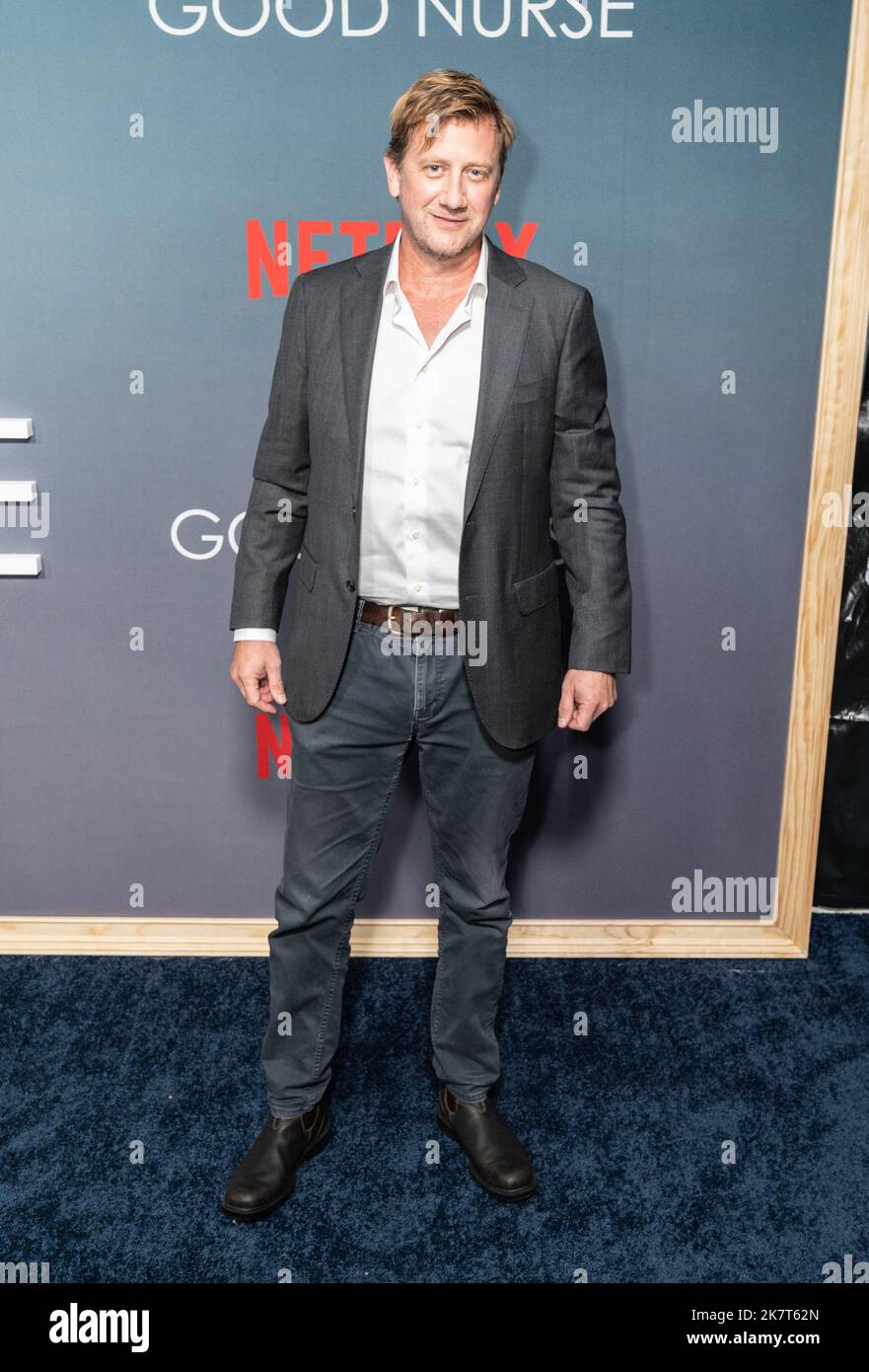 Charles Graeber attends Netflix premiere of Good Nurse at Paris Theater ...
