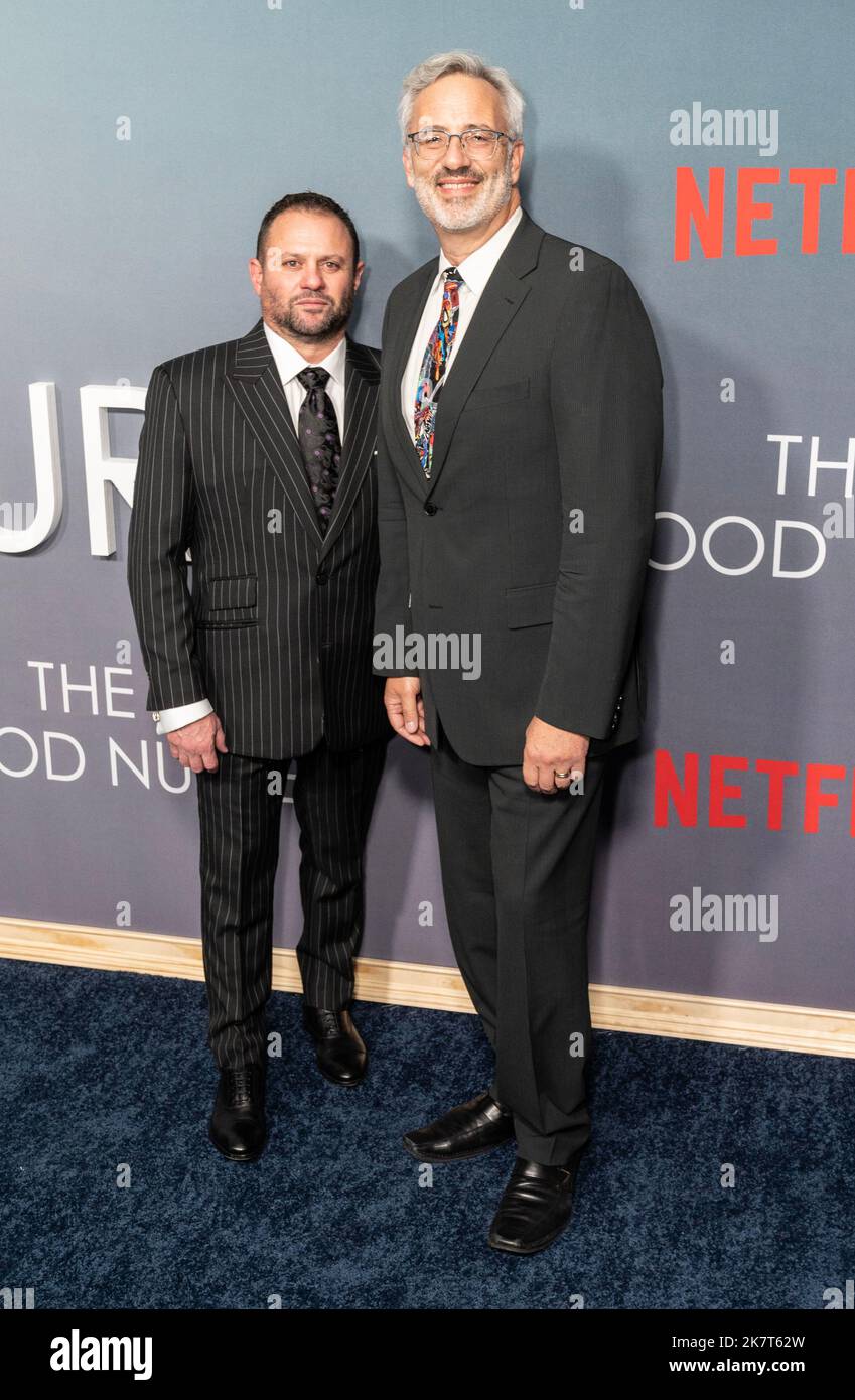 Scott Franklin and Michael Jackman attend Netflix premiere of Good ...