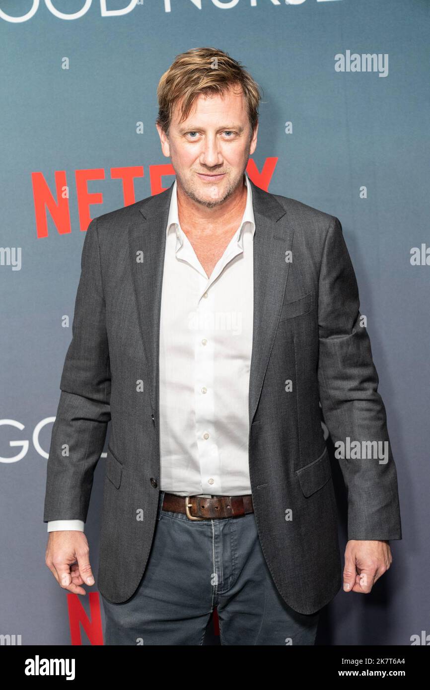Charles Graeber attends Netflix premiere of Good Nurse at Paris Theater ...