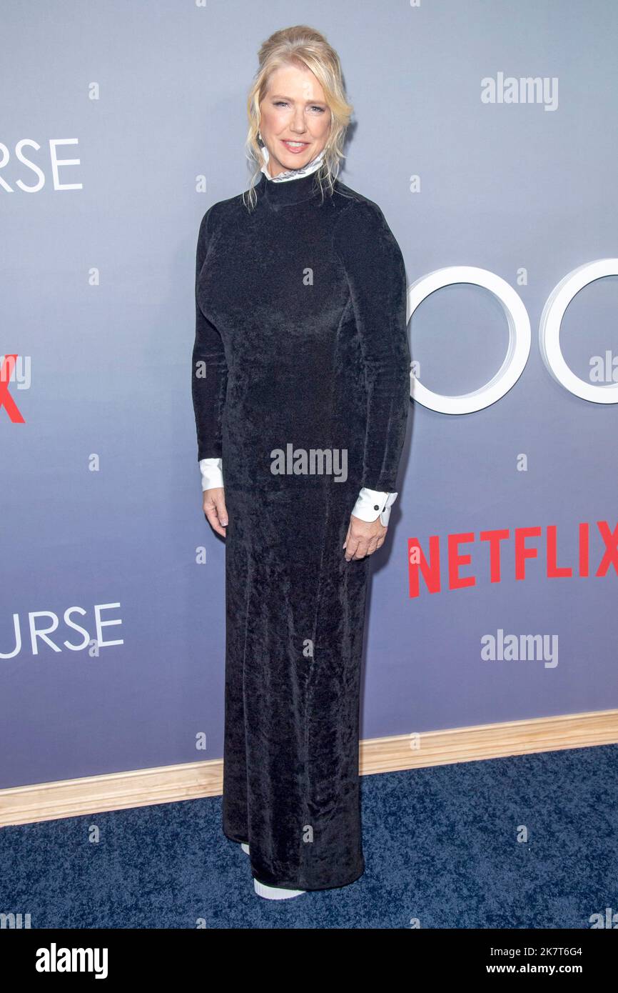 NEW YORK, NEW YORK - OCTOBER 18: Amy Loughren attends Netflix's "The Good Nurse" New York ...