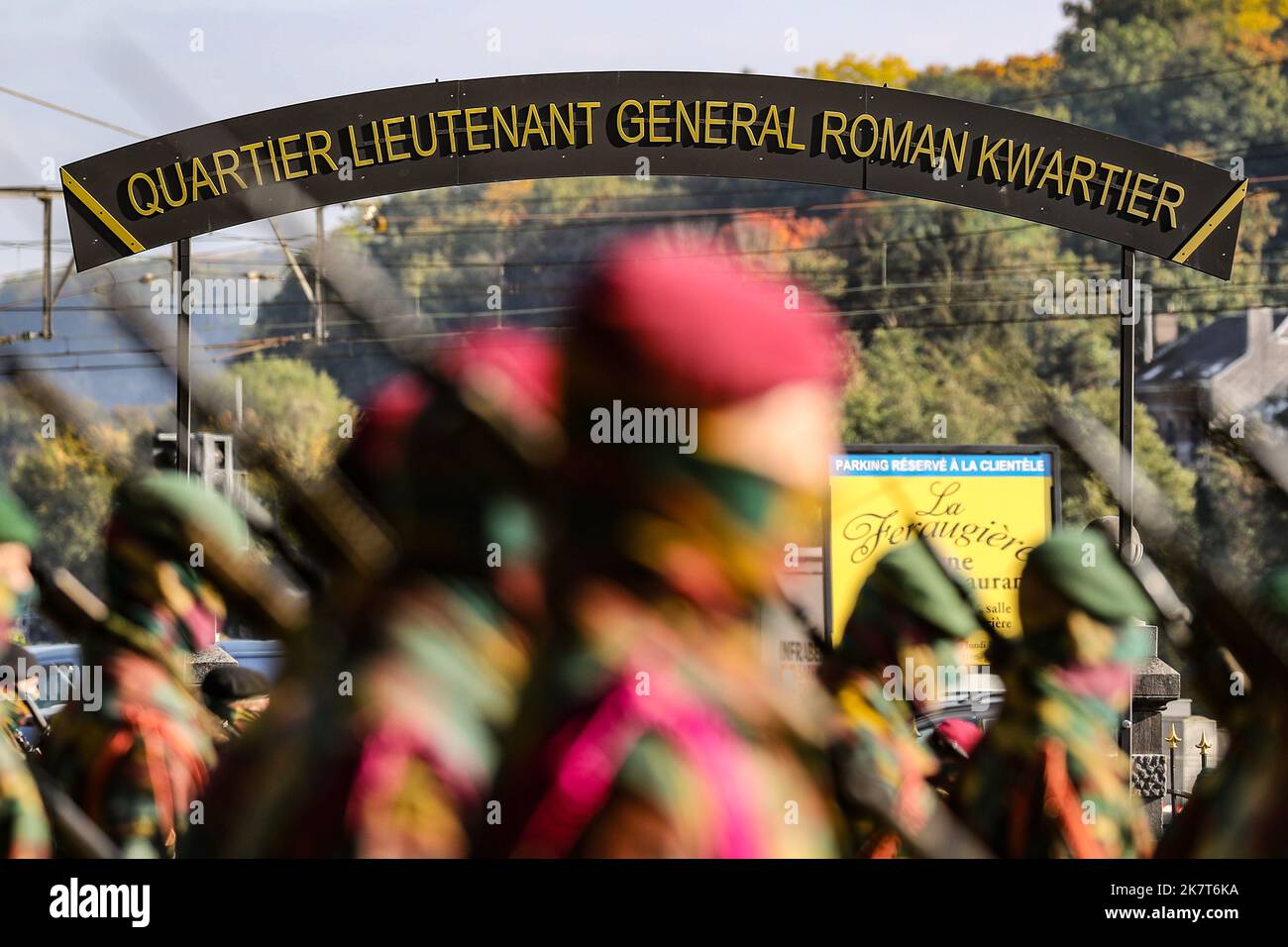 Illustration picture shows a ceremony to celebrate the 75th anniversary ...