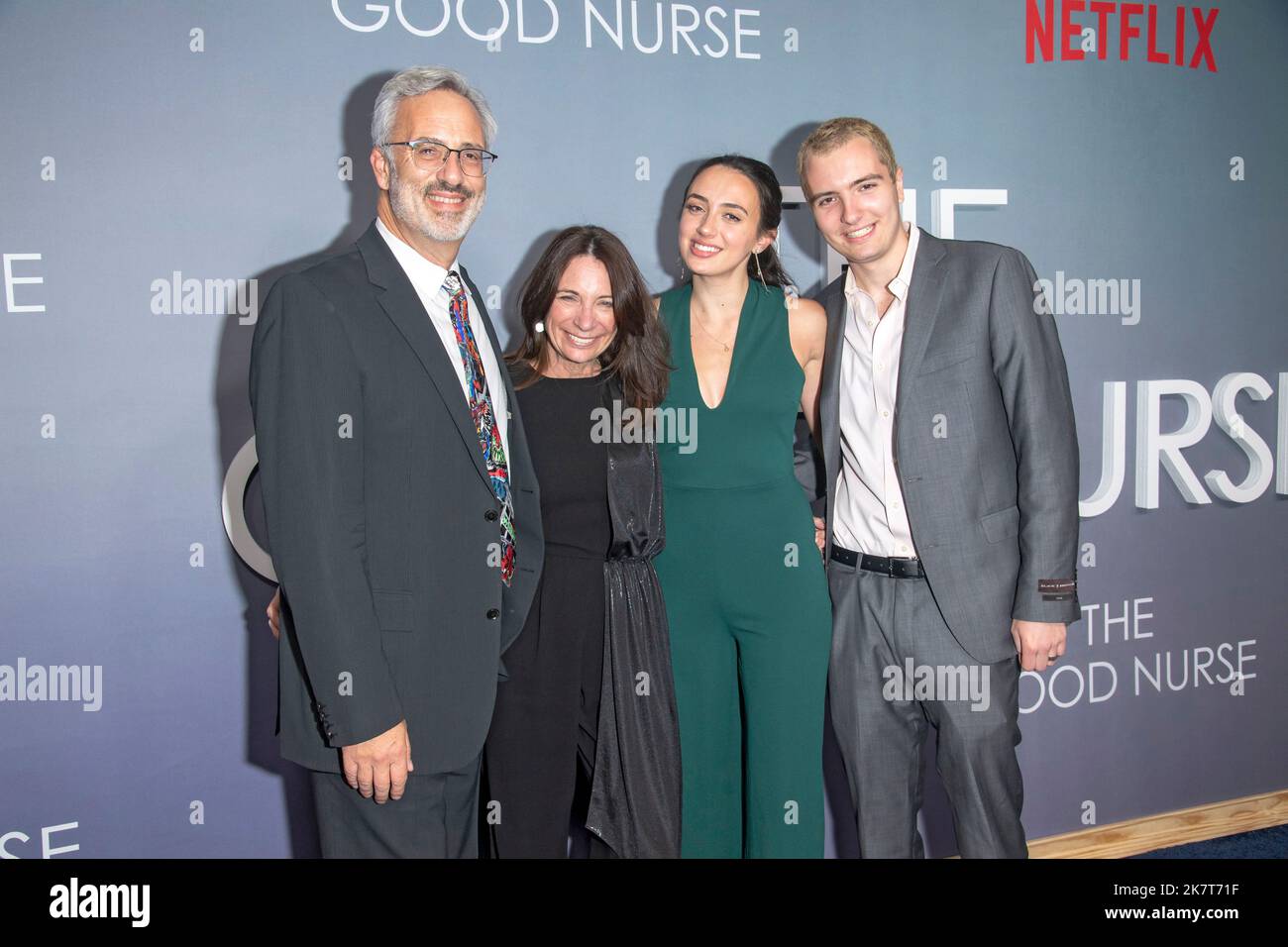 NEW YORK, NEW YORK - OCTOBER 18: Michael Jackman (L) attends Netflix's ...