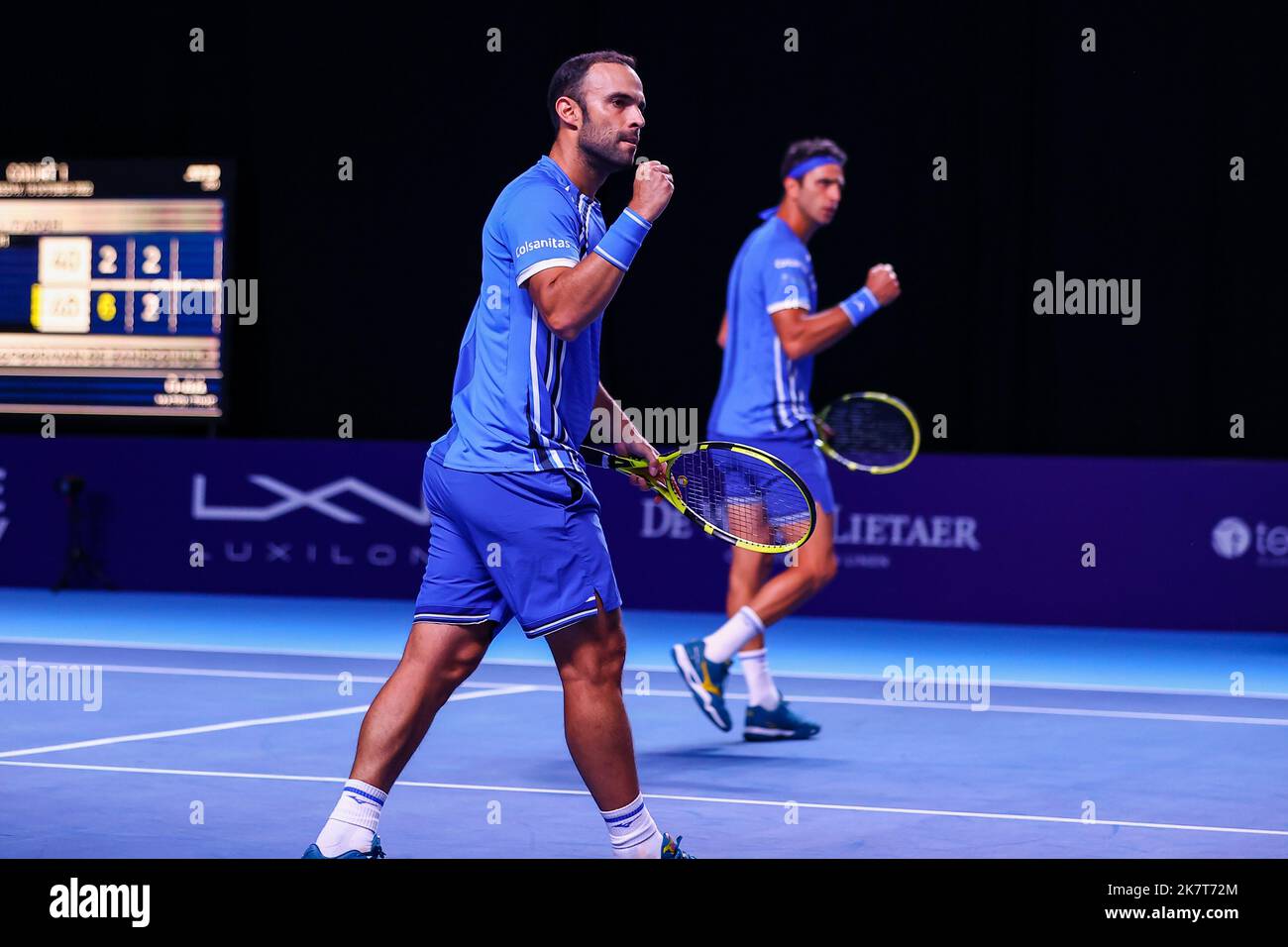 Colombian Juan Sebastian Cabal and Colombian Robert Farah pictured ...