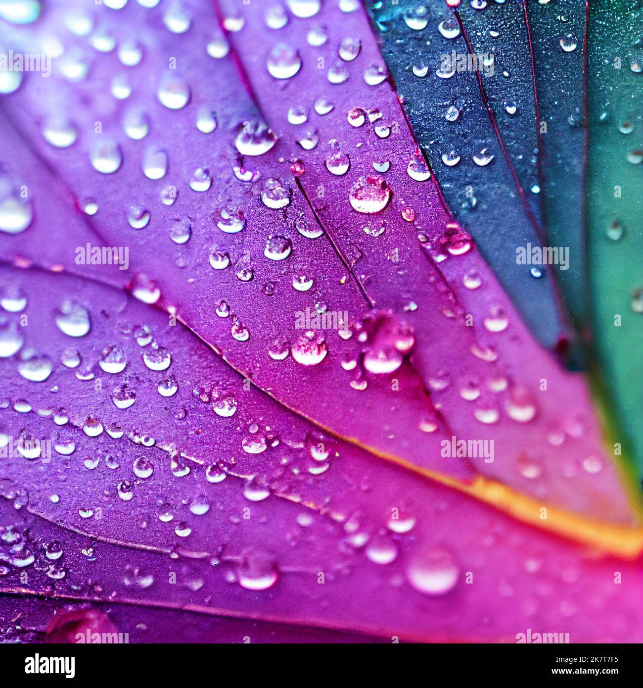 Colorful Raindrops Wallpaper