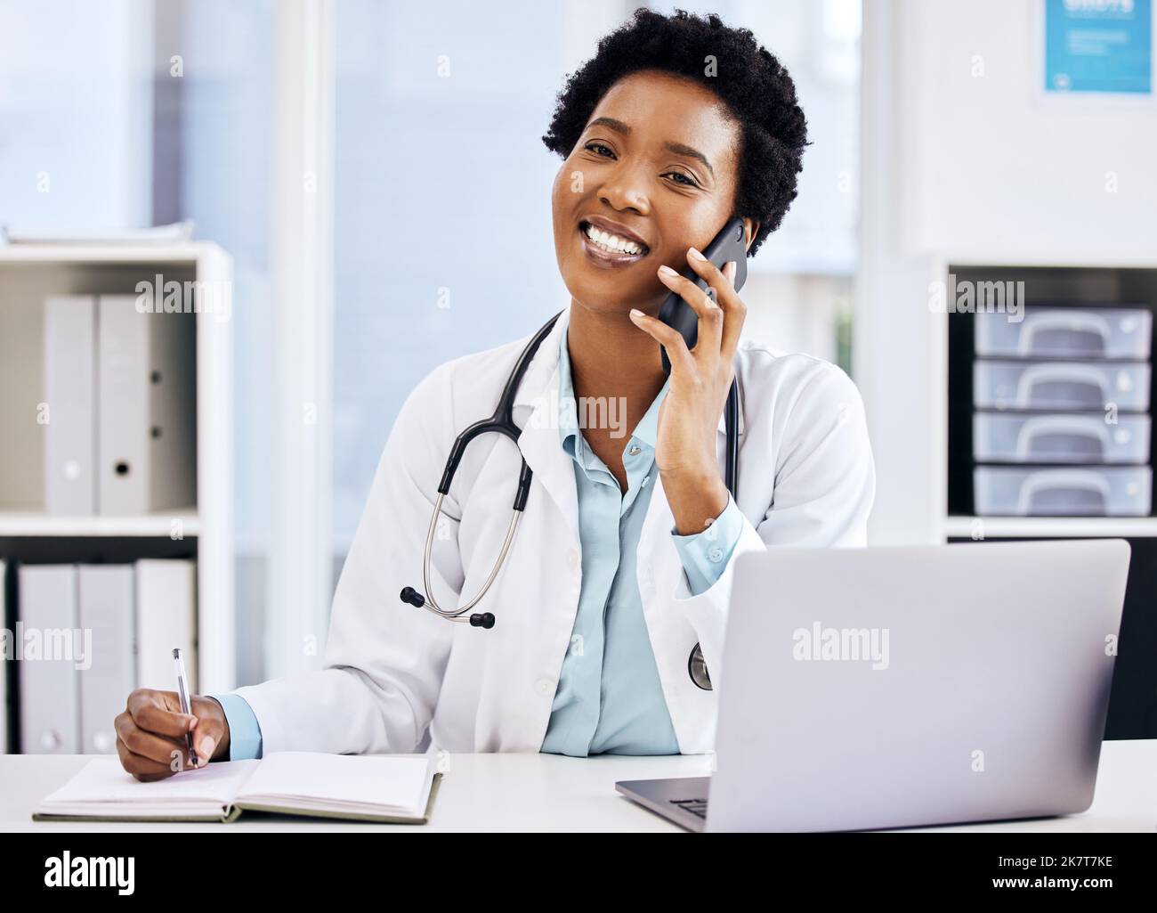 Im glad to hear youre doing well. an attractive young female doctor ...