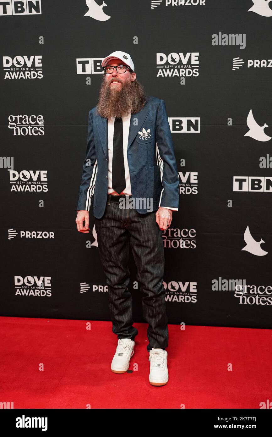 Nashville, Tennessee, USA, October 18, 2022. David Crowder on the Red ...