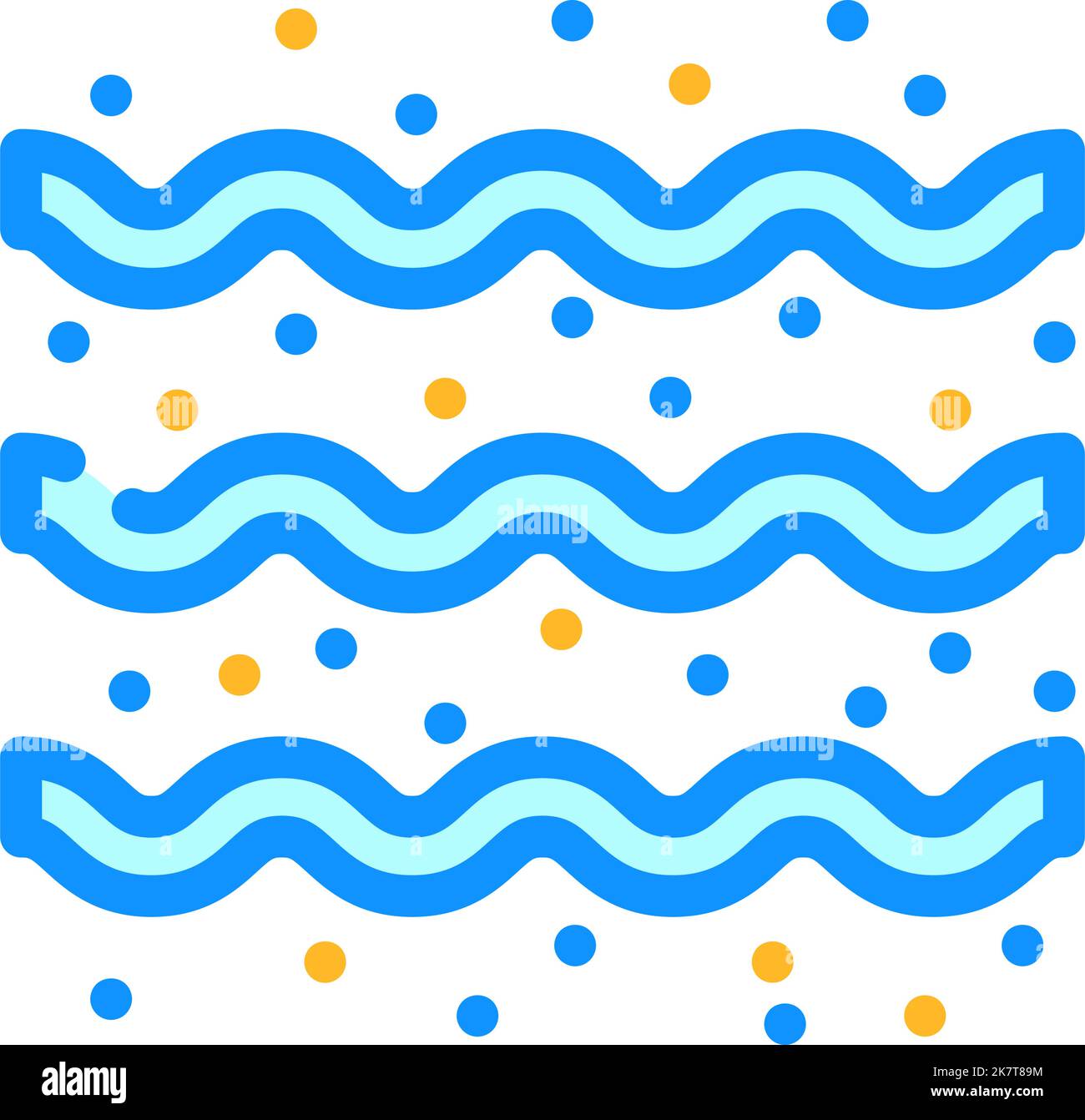 air wave color icon vector illustration Stock Vector Image & Art - Alamy
