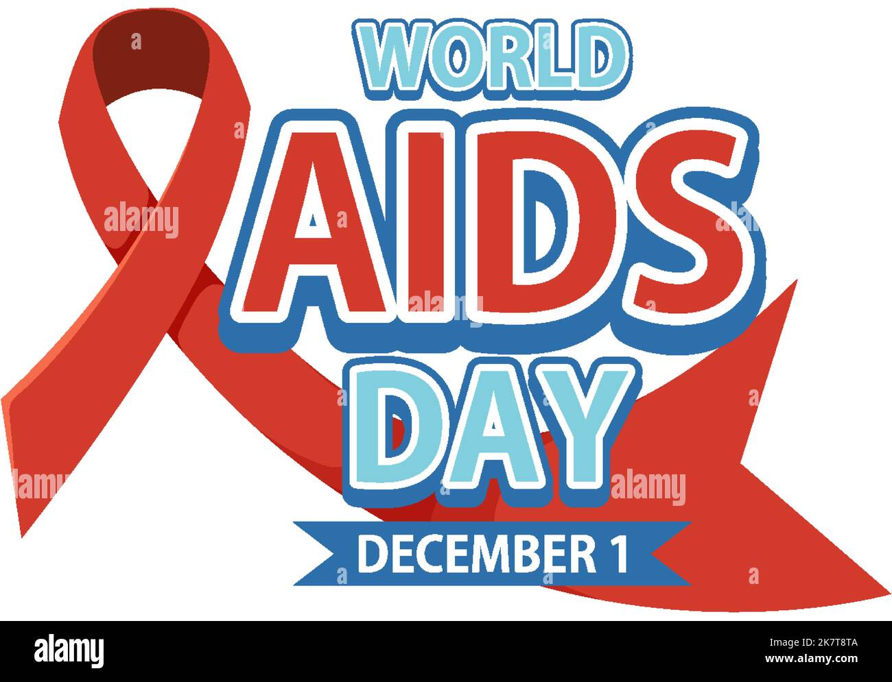 World Aids Day Poster Design illustration Stock Vector Image & Art - Alamy