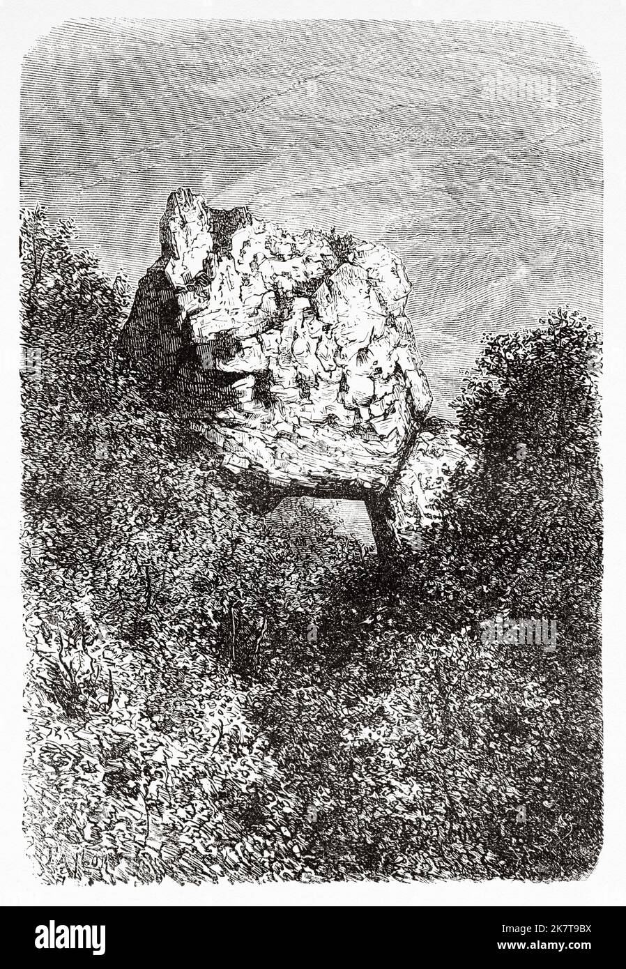 Door in the rock near Torotzko, Romania. Europe. Travel to the mining ...