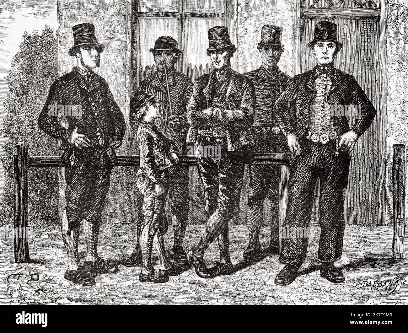 lykdienaars. The funeral mourners, also known as servants of the dead ...