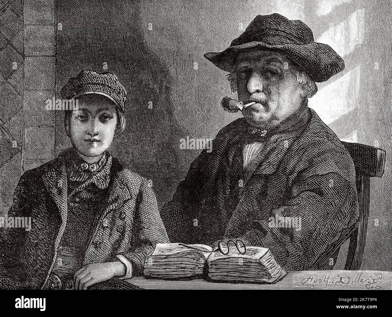 Jan Maranus and his adopted son. Netherlands, Europe. Trip to the ...