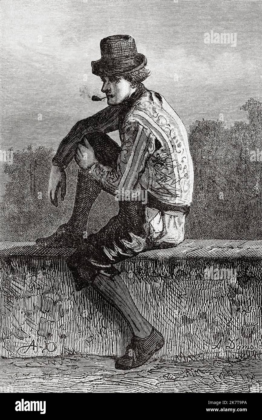 Walcheren island farmer, Netherlands, Europe. Trip to the Zeeland by ...