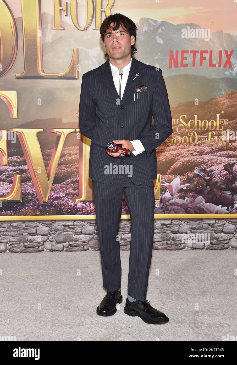 Westwood, USA. 18th Oct, 2022. Jamie Flatters arriving at the Netflix ...