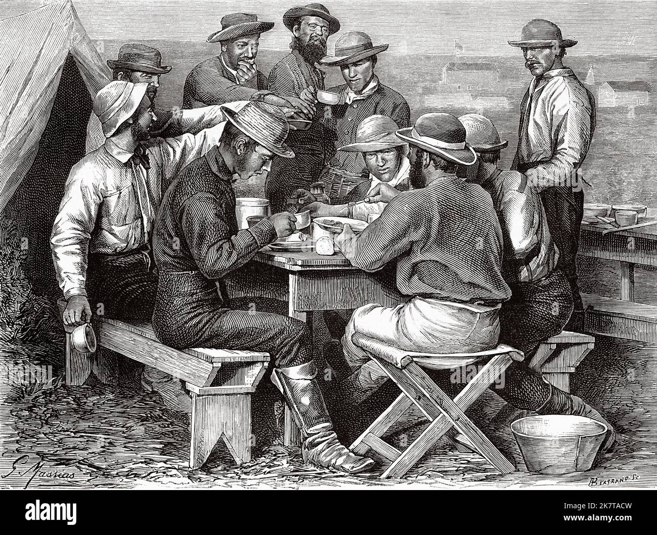 Members of the geological mission hi-res stock photography and images ...