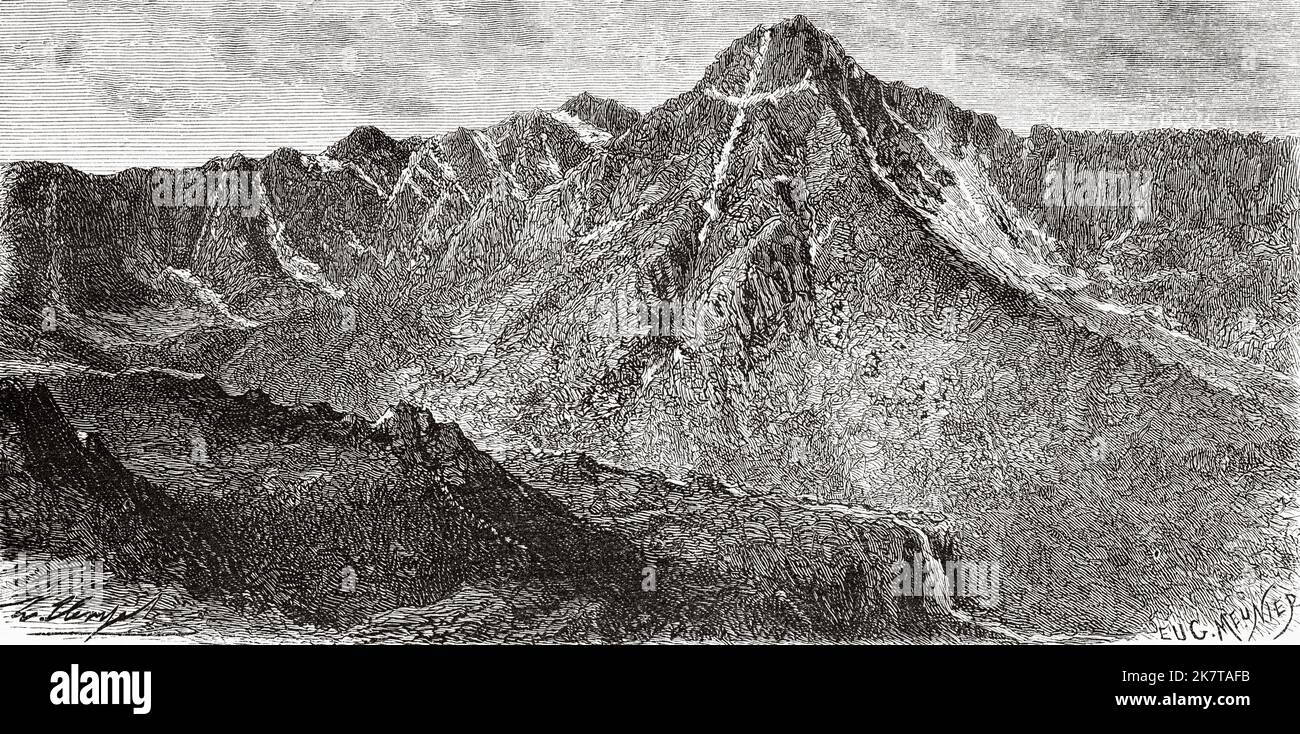 Mount of the Holy Cross, Rocky Mountains, Colorado. USA, United States ...